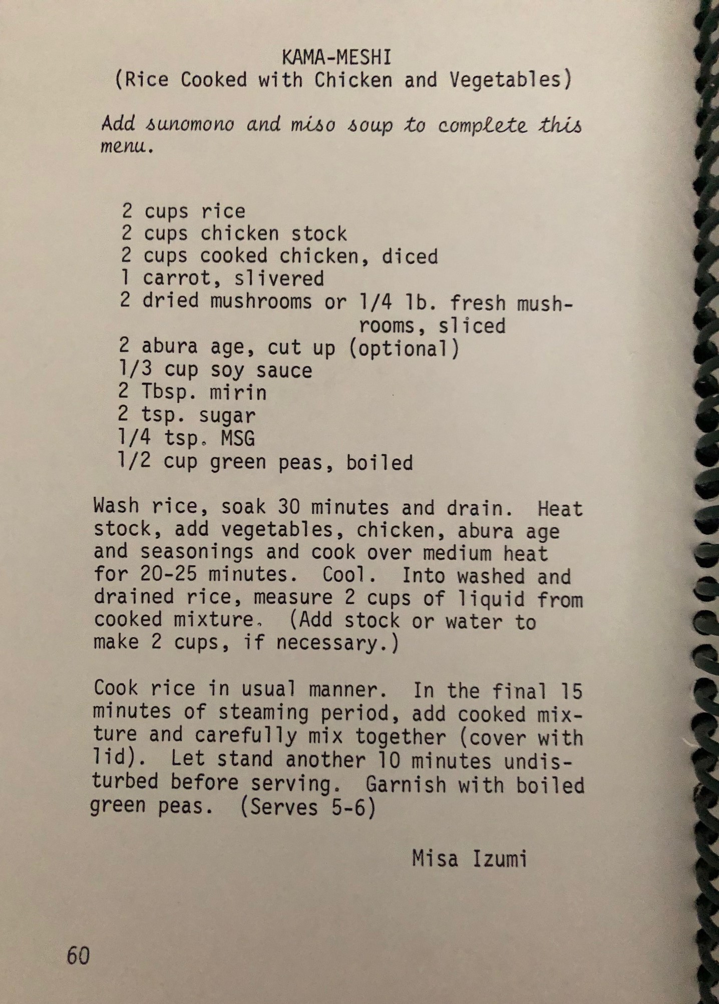Nisei Kitchen | St. Louis JACL
